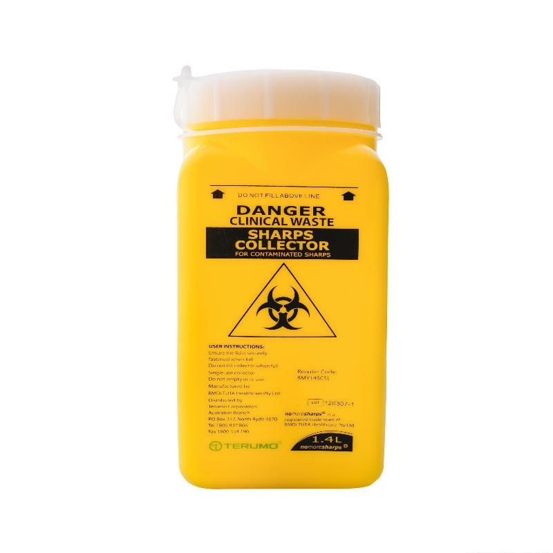 Sharps Container 1.4L – Contractor Essentials