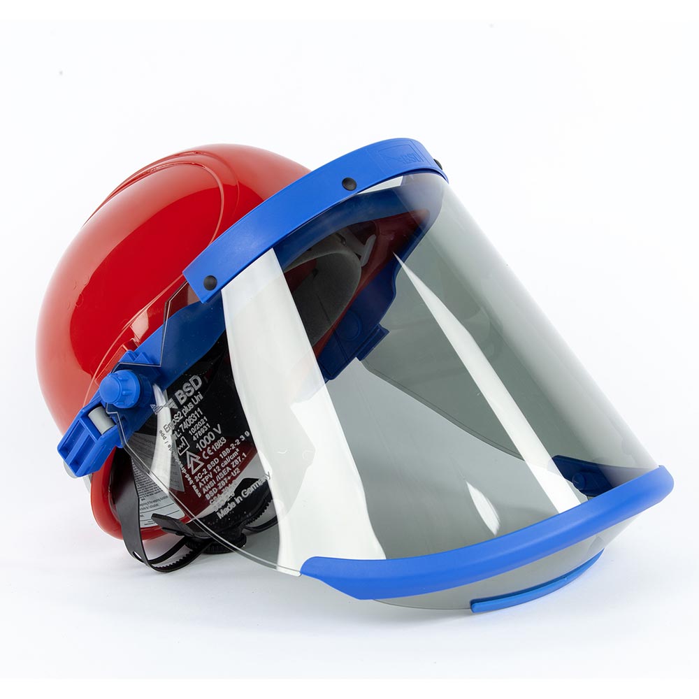 BSD Arc flash Face shield and Helmet HRC2 12cal/cm2 – Contractor Essentials