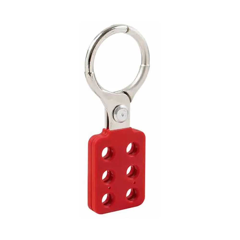 Volt Safety Aluminium 6 Hole Lockout Hasp 38mm Jaw – Contractor Essentials
